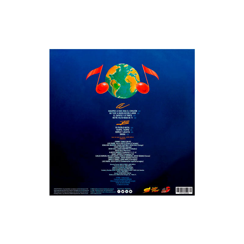 Vinilo LP - Llegando Al 100% - Grupo Niche – Tienda Codiscos